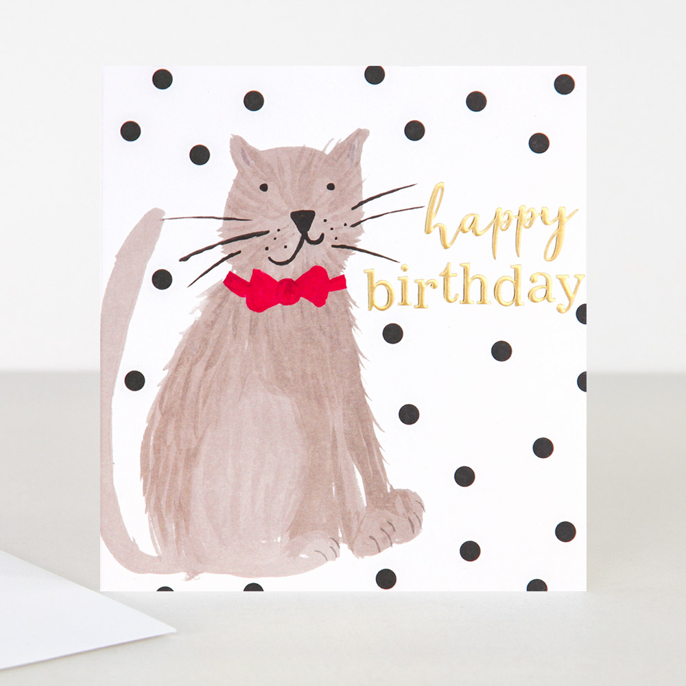 Cat Birthday Card By Caroline Gardner Vibrant Home cat-birthday-card-by-caroline-gardner-vibrant-home